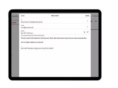Encrypted Email Tutanota App (IOS, Android, Web, Desktop) by CodeZesh99